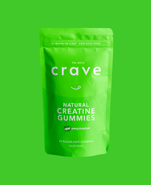 Sour Apple Creatine Gummies (1 month supply) – The Daily Crave Creatine